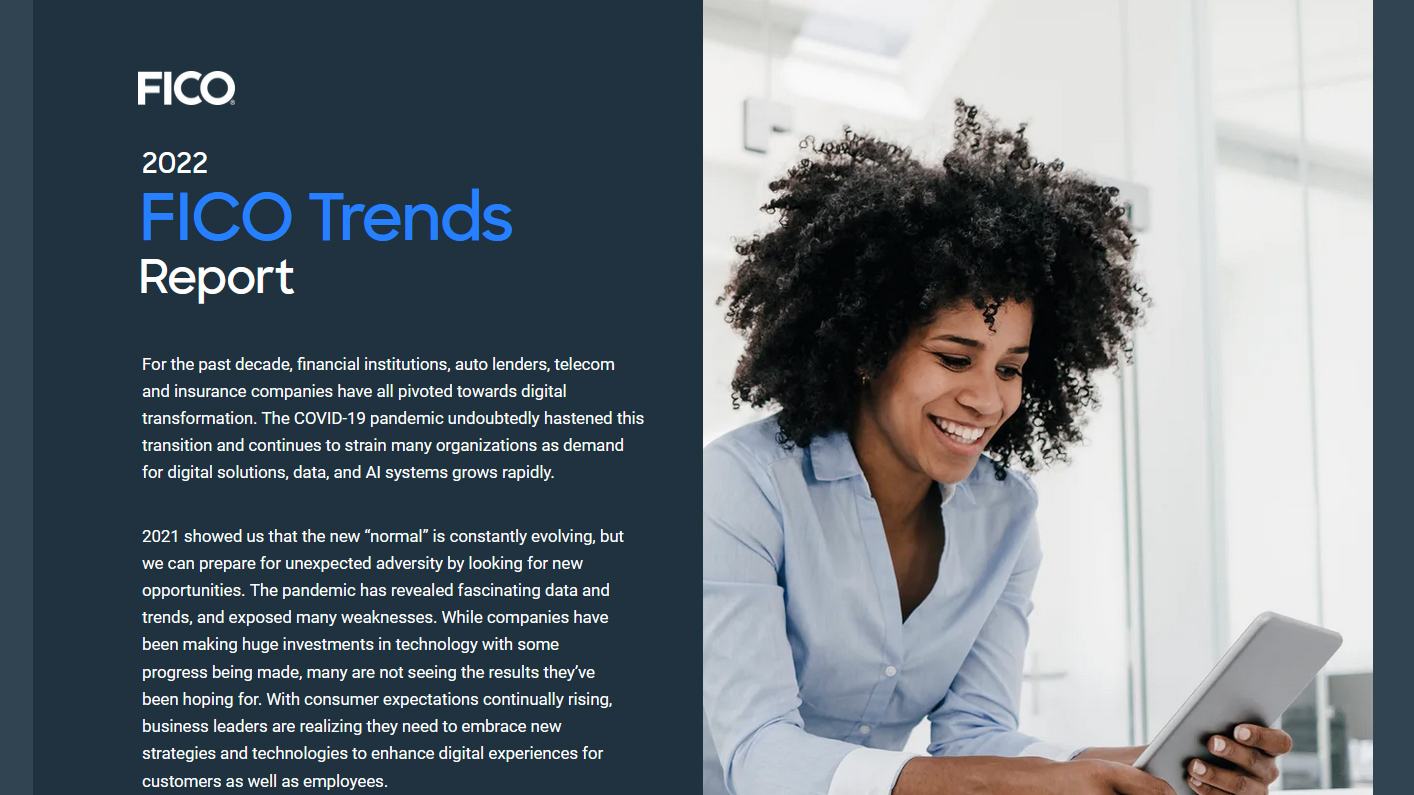 2022 FICO Digital Trends Report – Into Tomorrow with Dave Graveline