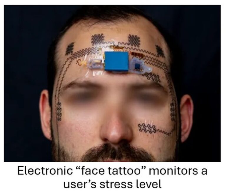 Electronic Face Tattoos – Into Tomorrow with Dave Graveline